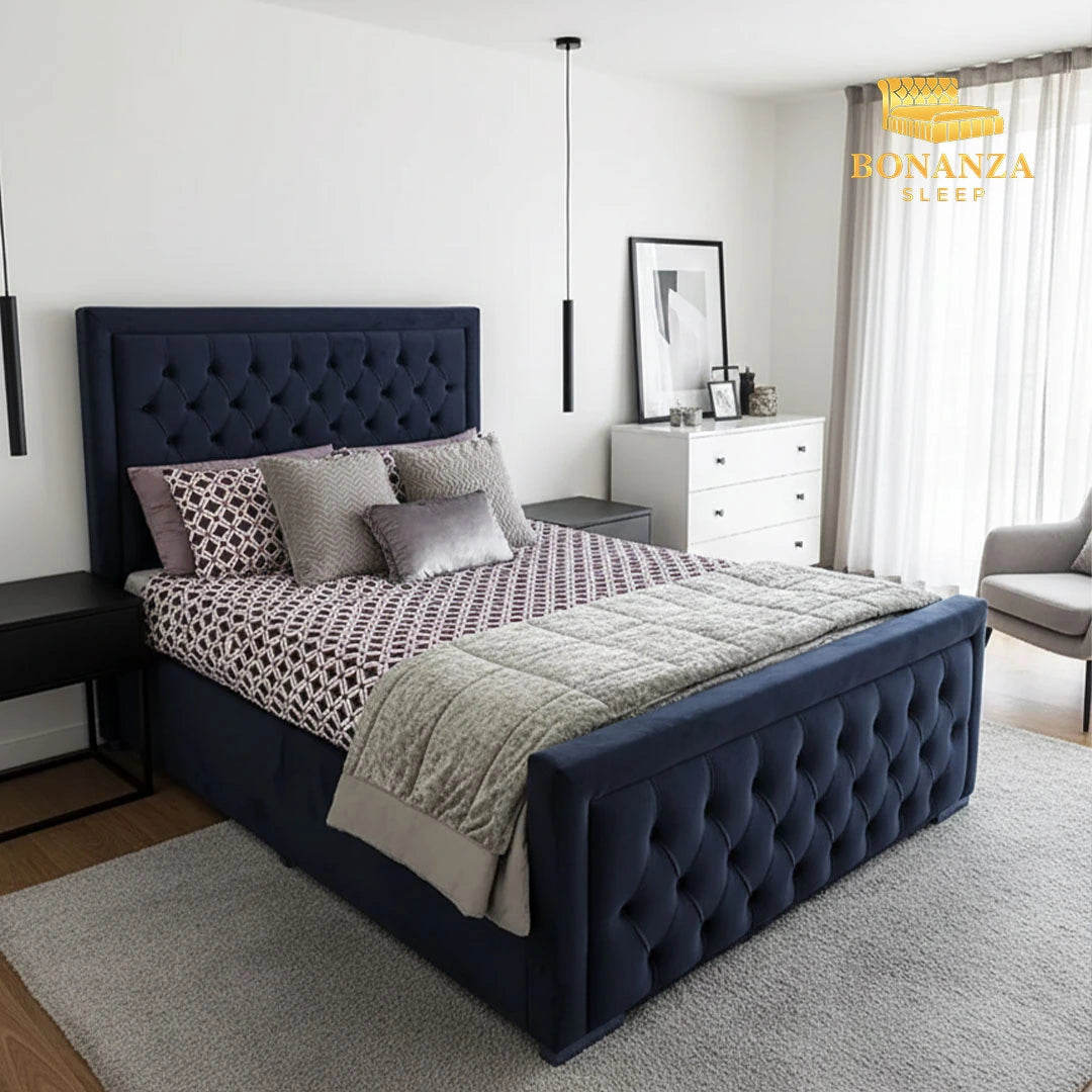 Buy Cheap Princess Eyela Ottoman Divan Bumper Bed - Bonanza Sleep