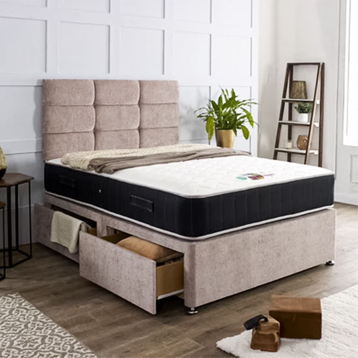 Luis Multi Cube Divan Bed – Bonanza Sleep