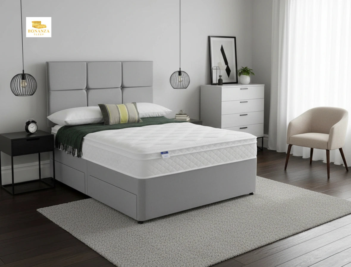 Texas Cubed Divan Bed – Bonanza Sleep