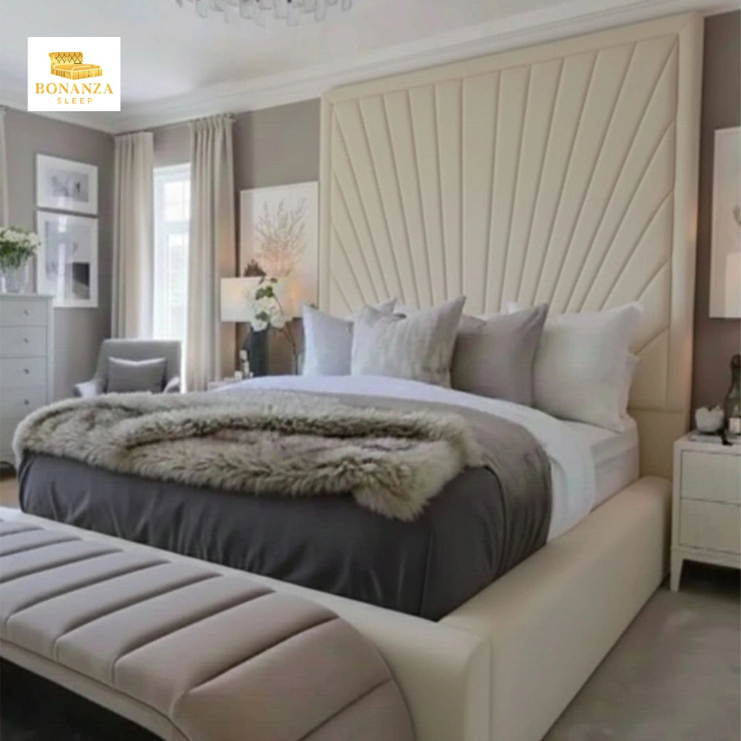Zoya Sunshine Panal Bumper Bed Frame | Multiple Storage Option ...