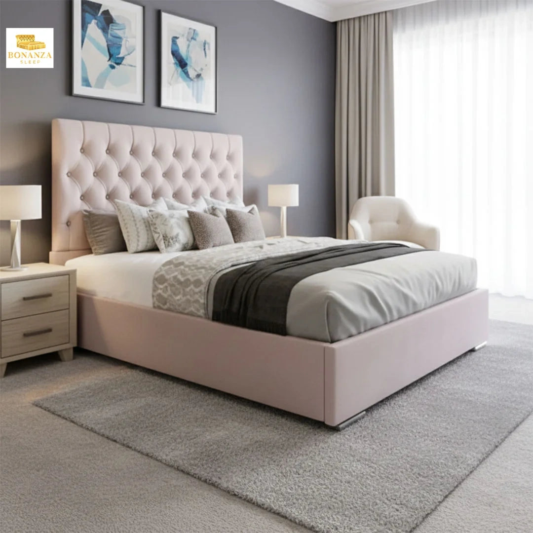Milan Luxurious Wing Bed From £249.99 Only - Best Deal – Bonanza Sleep